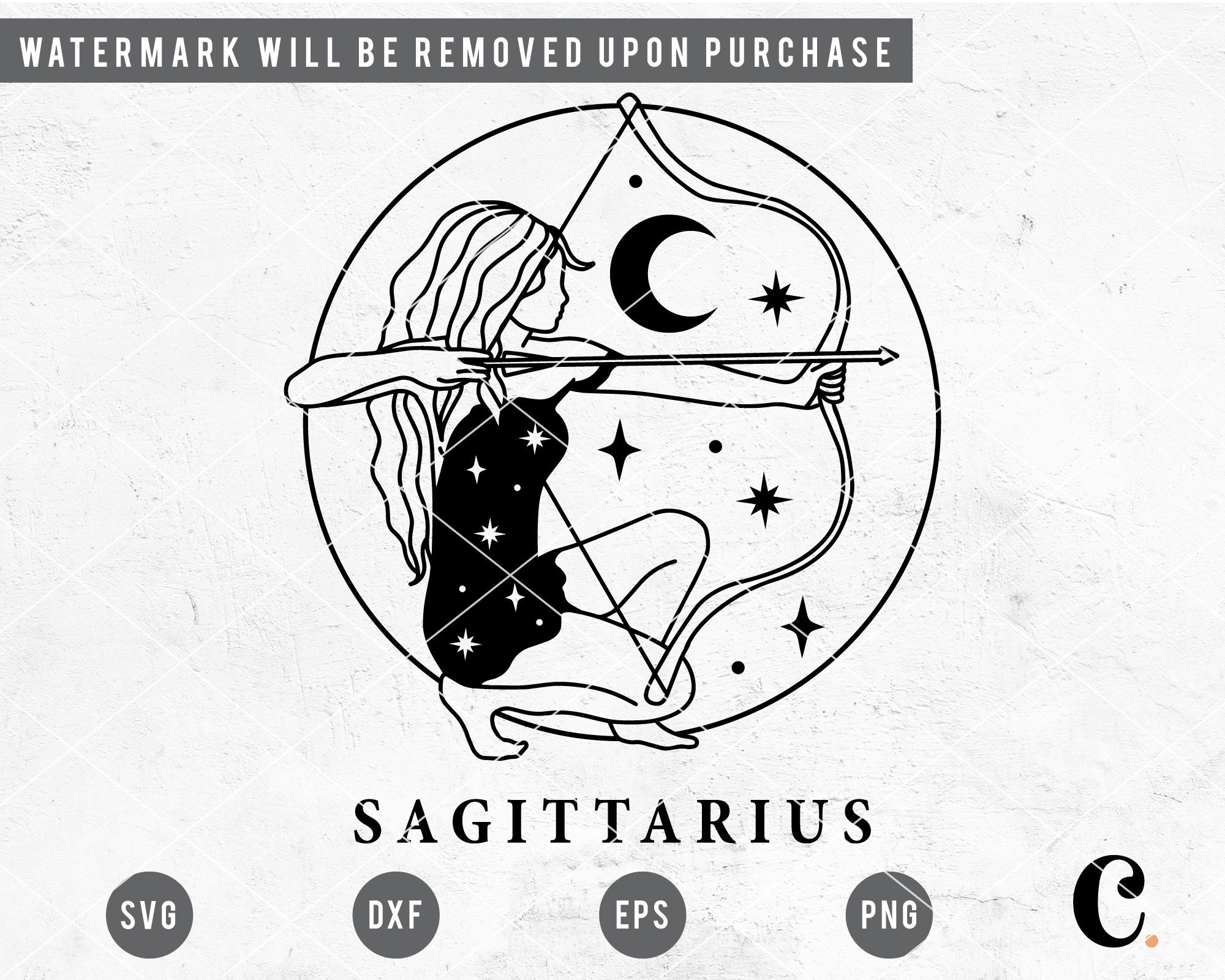 Sagittarius SVG | Zodiac SVG | Astrology Svg | Horoscope Svg ...