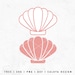 Seashell SVG | Sea Shell SVG | Mermaid Svg | Summer SVG | Beach Svg ...