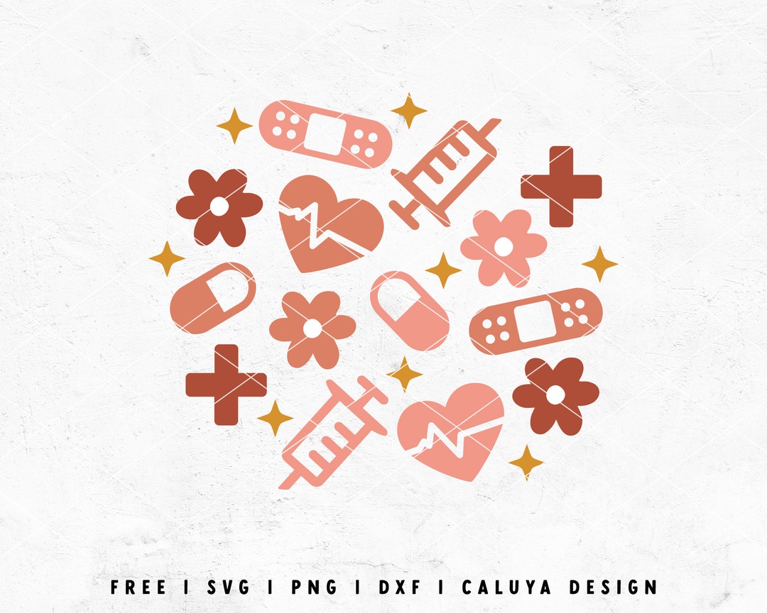 Nurse SVG | Medicine SVG | Medic SVG | Heartbeat Svg | Pills Svg | Cute ...