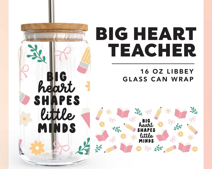 Teacher Glass Can Svg Bundle, Teacher Appreciation Svg, Retro Teacher ...