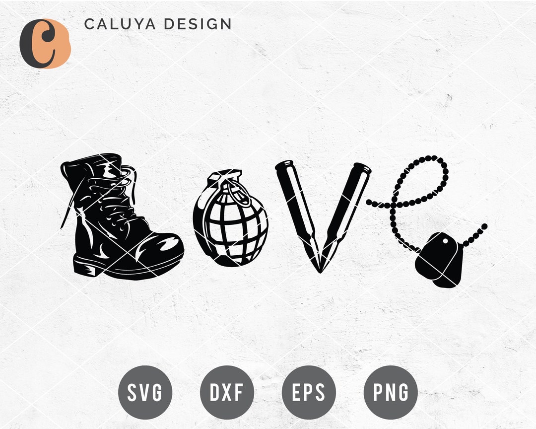 Love Army SVG | Military SVG | Soldier Svg | US Army Svg | Veteran Svg ...