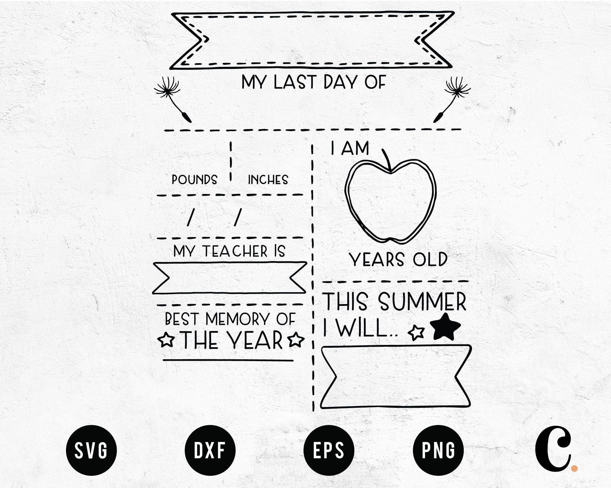Last Day Of School SVG End Of School SVG School Sign SVG Etsy last-day-of-school-svg-end-of-school-svg-school-sign-svg-etsy
