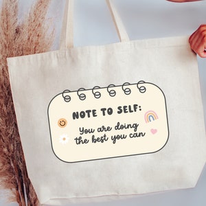 Note to Self SVG | Daily Reminder SVG | Daily Affirmation SVG ...