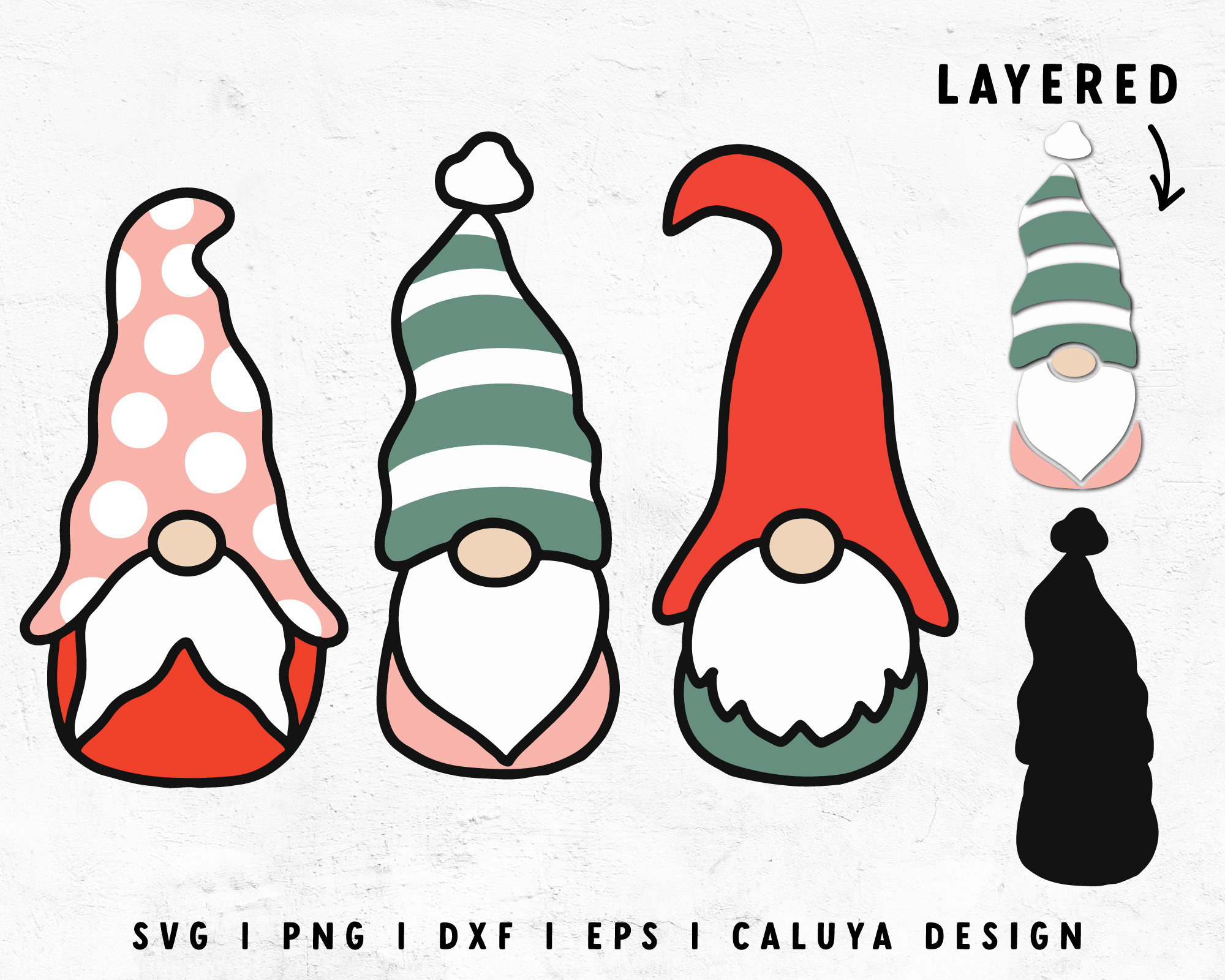 Christmas Gnomes SVG Holiday Gnome SVG Santa Gnome SVG - Etsy