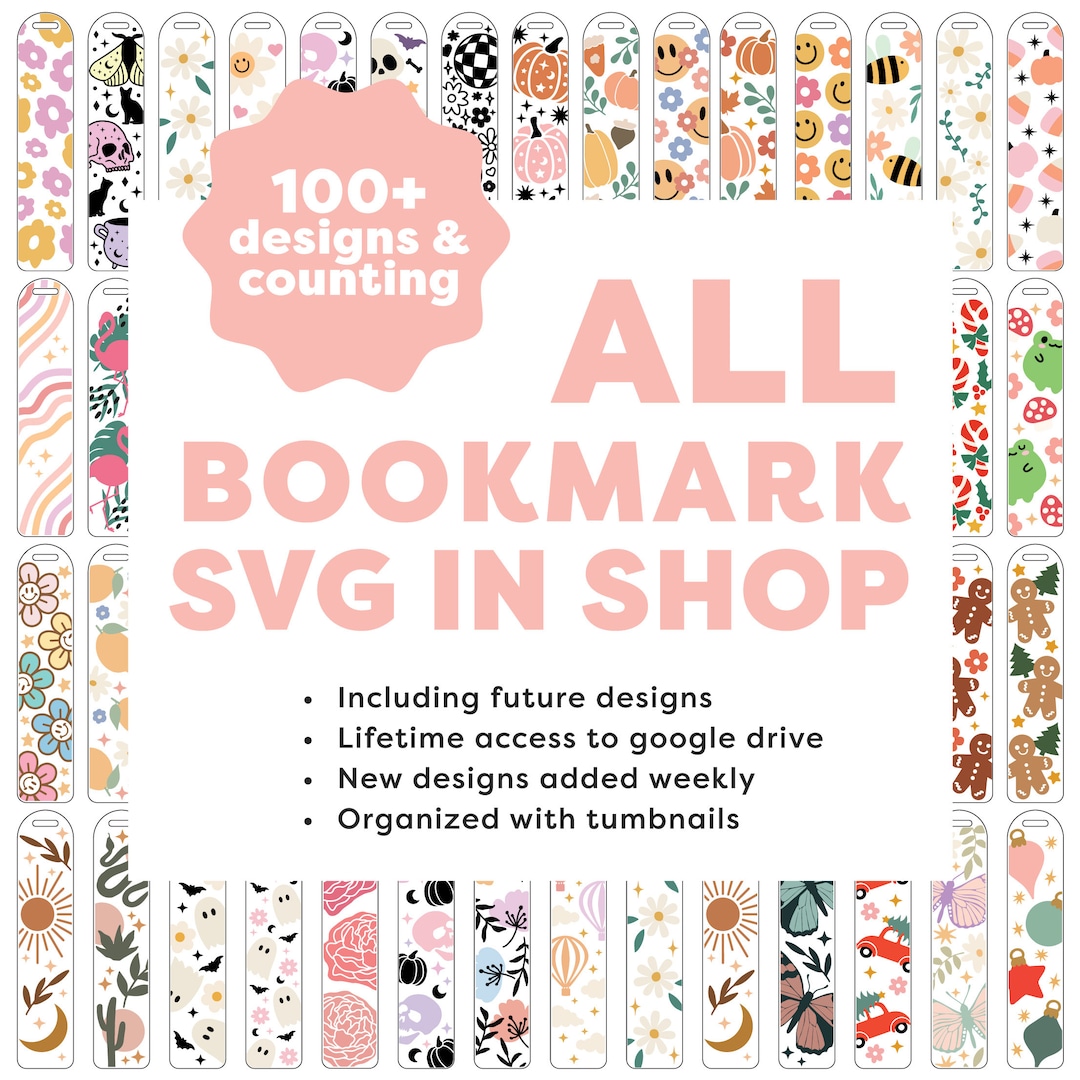 Bookmark Template SVG | Bookmark SVG Bundle | Book Mark SVG | All in ...