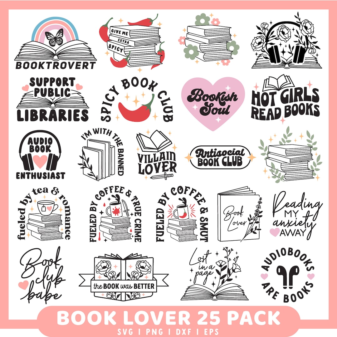 Book Quotes Svg | Book Lover Svg | Book Sticker Svg | Book Shirt Svg ...