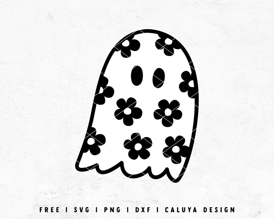 Hippie Ghost SVG | Cute Halloween SVG | Hippie Halloween Svg | Cute ...