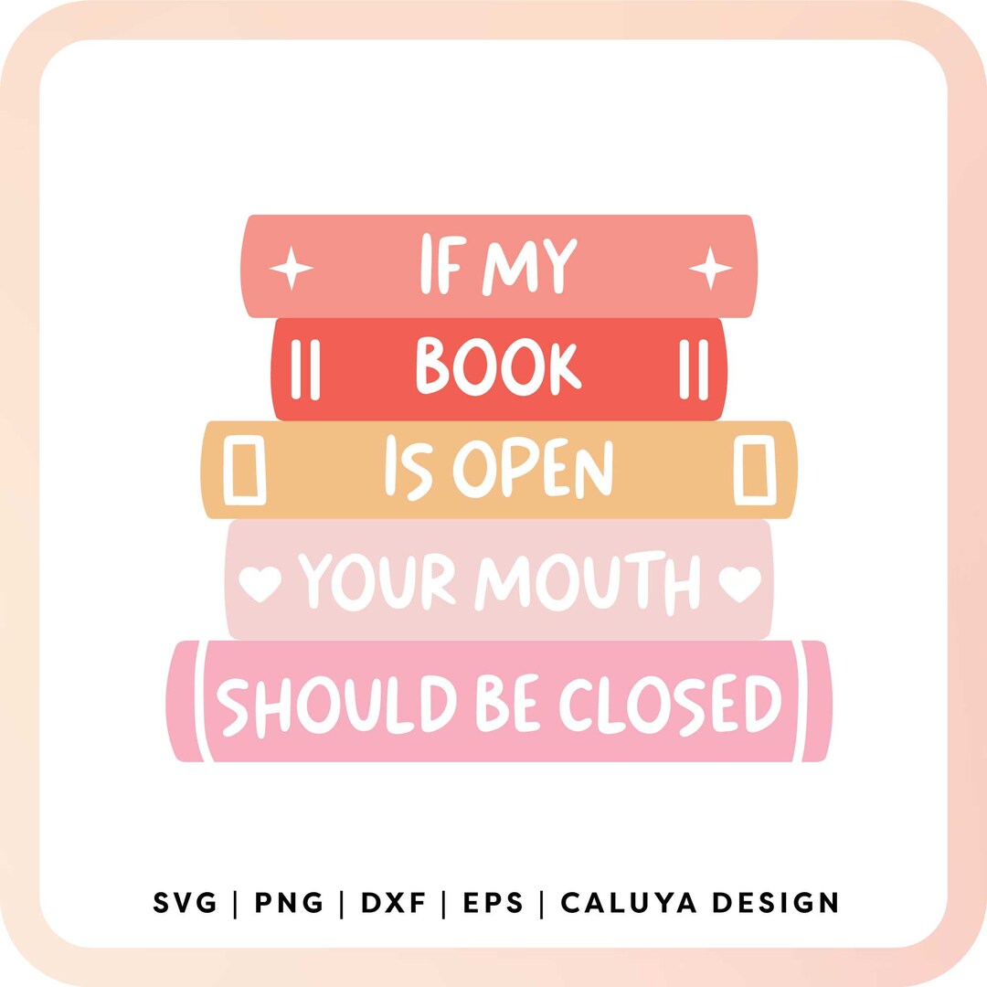 Bookish SVG | Book Lover SVG | Library SVG | Funny Book Quote Svg ...