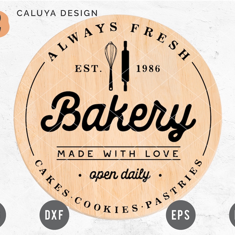 Bakery Svg - Etsy