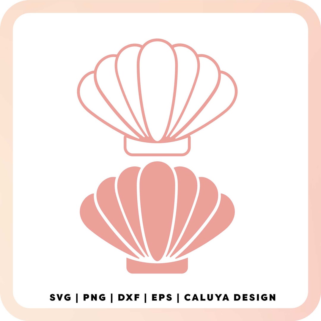 Seashell SVG | Sea Shell SVG | Mermaid Svg | Summer SVG | Beach Svg ...