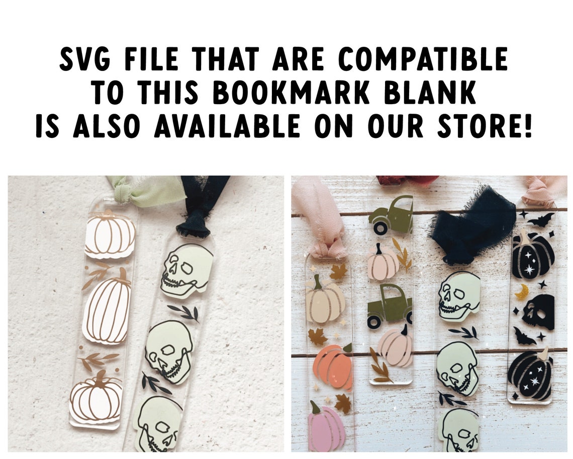 Craft Blank Acrylic Blank Acrylic Bookmark Craft Supply - Etsy