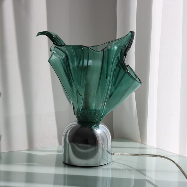 Fused Glass Lamp - Etsy