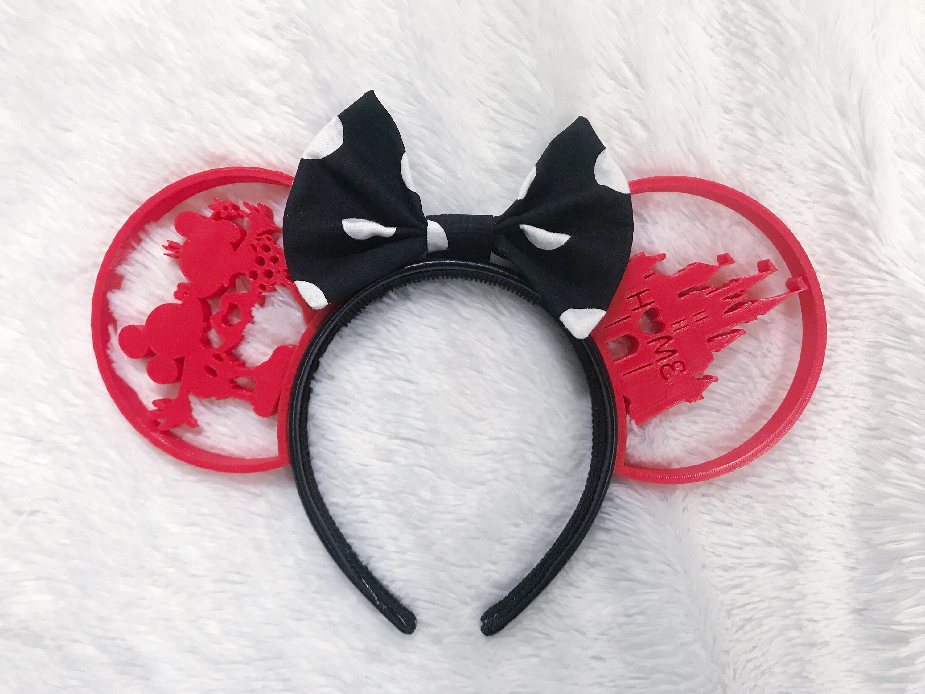 Mickey and Minnie HOME 3D Ears! - Etsy
