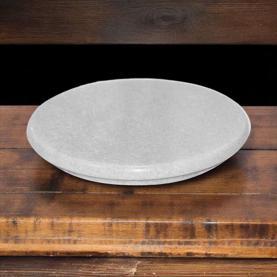 Handmade Natural Marble Chandan Pata – 6 Inch Sandalwood Rubbing Stone ...