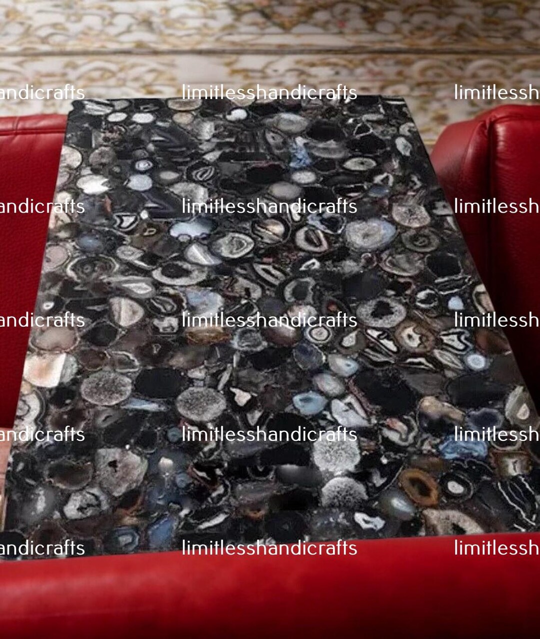 Agate Table Round Agate Coffee Table Agate Dining Table Top Agate Side ...