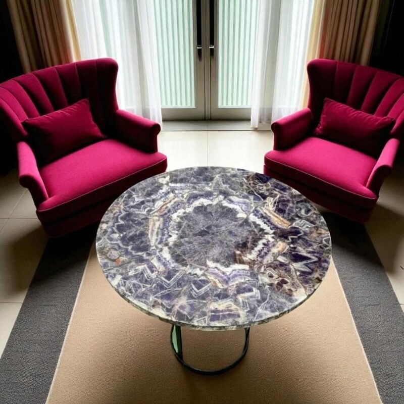Amethyst Table - Etsy