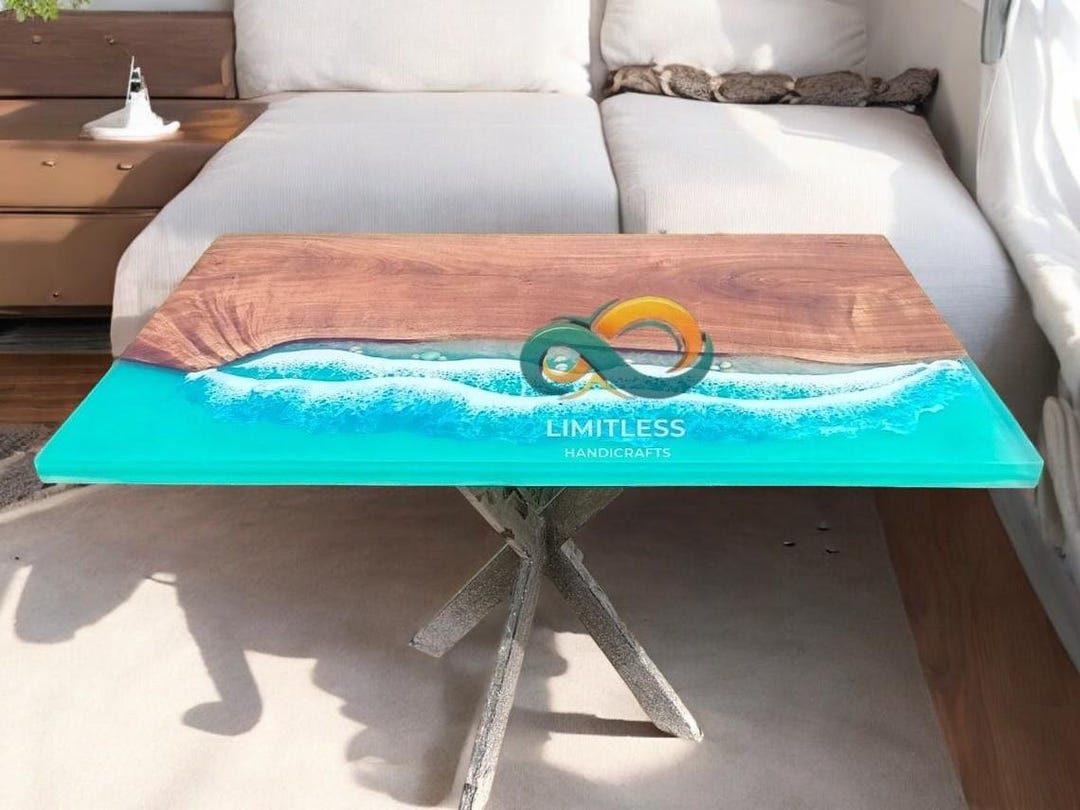 Epoxy Resin Table Resin Coffee Table Epoxy Resin Furniture Wooden ...