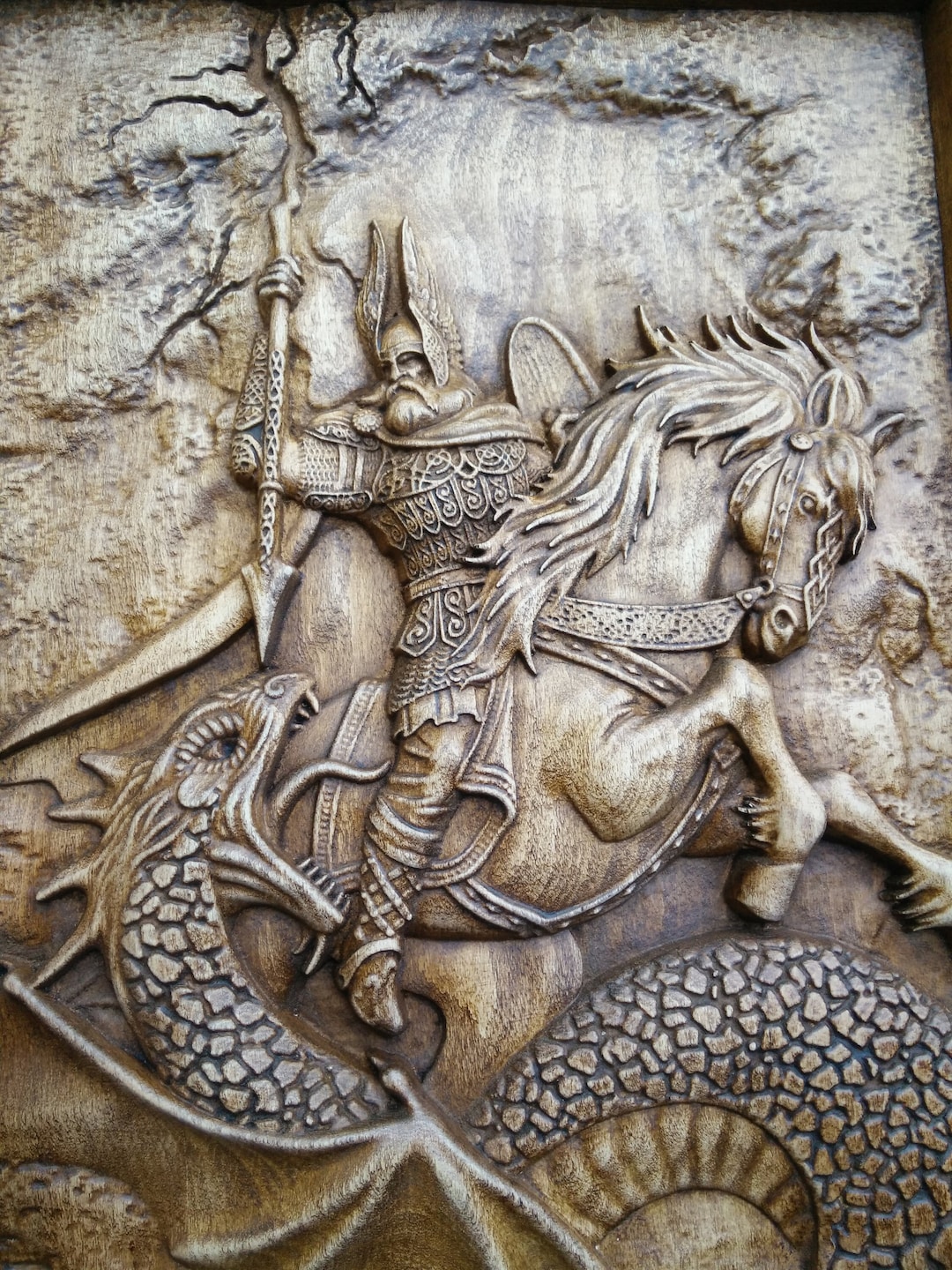 Perun - the God of Thunder and Lighting and the Dragon Slavic Mythology ...