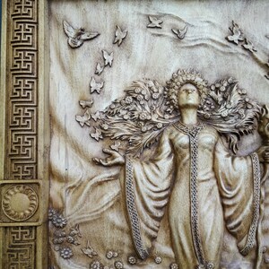 Ziva - the Slavic Mythology Goddess of Life and Fertility Pagan Wood ...