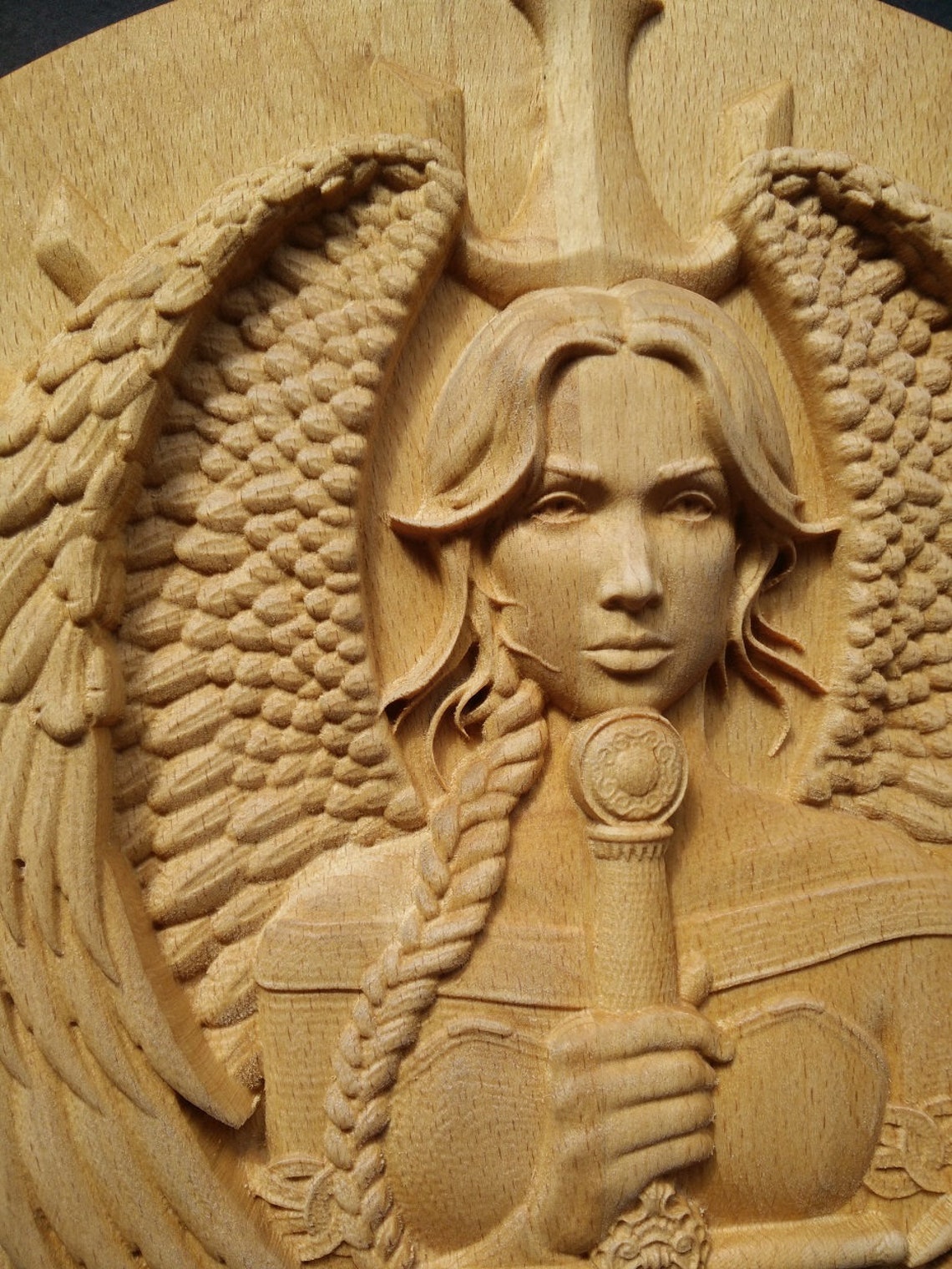 Valkyrie Valhalla Odin Vikings Home Decor Norse Mythology Helm | Etsy