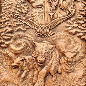 Chernobog - the God of Evil and Darkness Slavic Mythology Pagan Wood ...