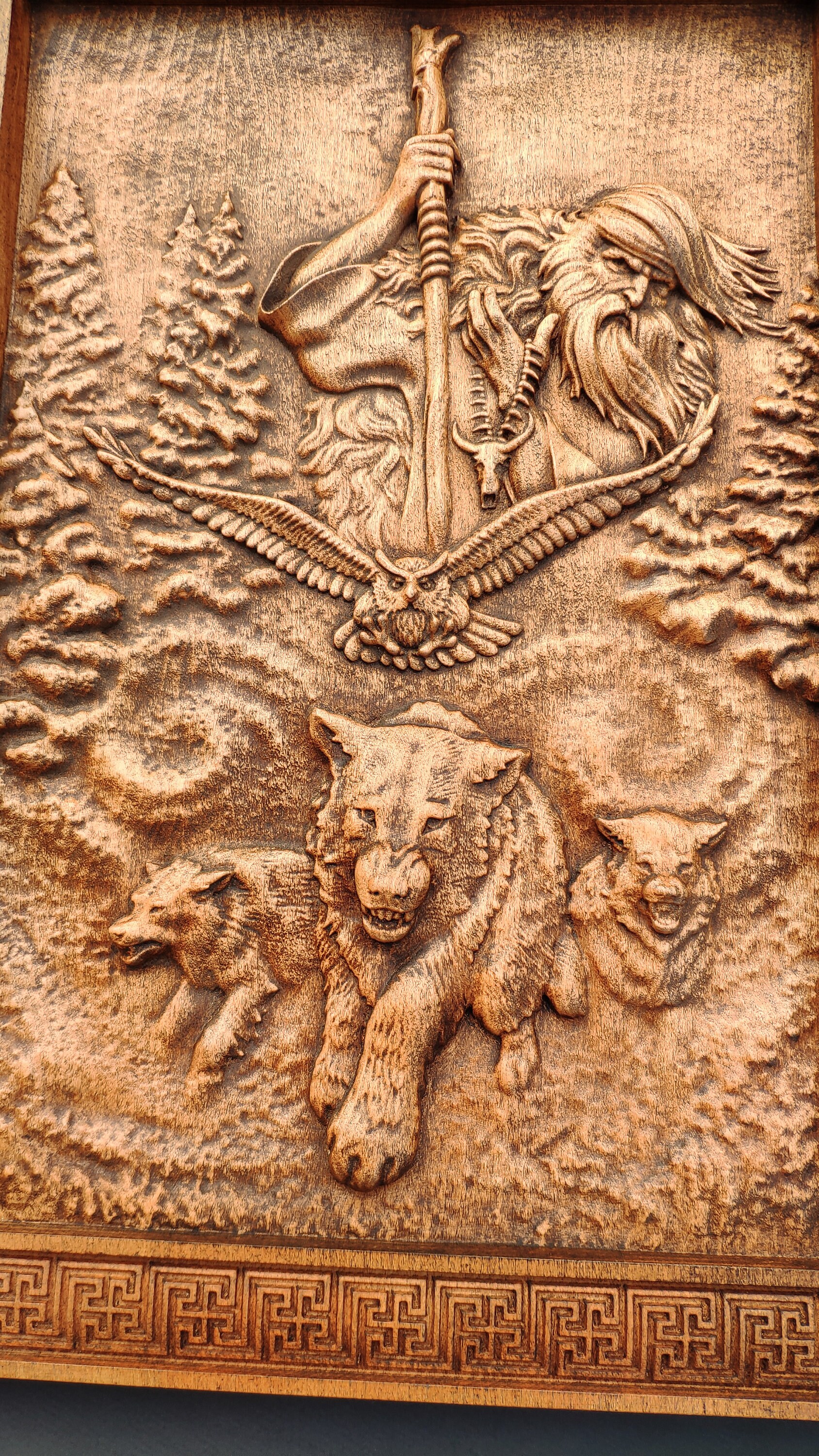 Chernobog - the God of Evil and Darkness Slavic Mythology Pagan Wood ...
