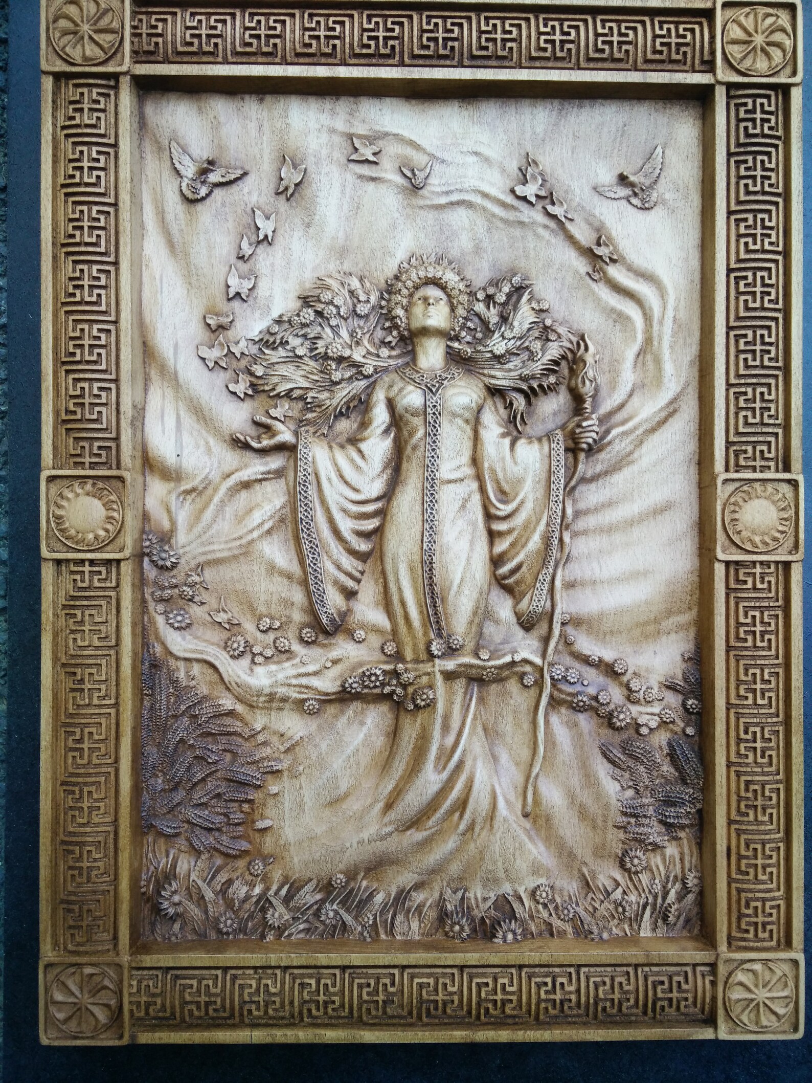 Ziva the Slavic Mythology Goddess of Life and Fertility - Etsy