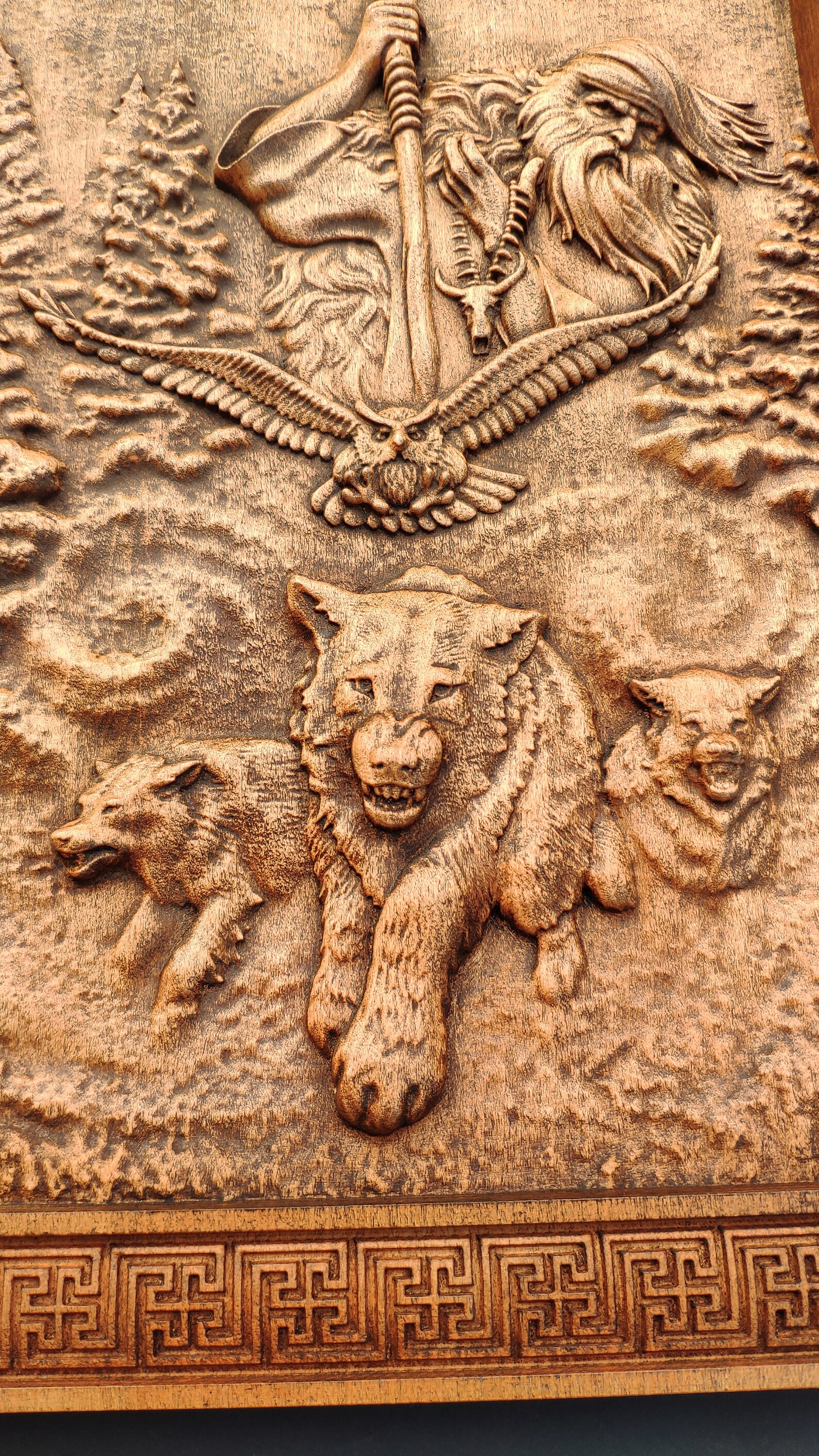 Chernobog - the God of Evil and Darkness Slavic Mythology Pagan Wood ...