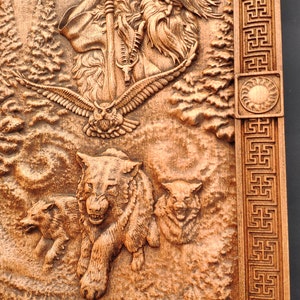 Chernobog - the God of Evil and Darkness Slavic Mythology Pagan Wood ...