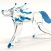 Fox Miniature Figurines Animals Hand Blown Glass Art Collectible Gift ...