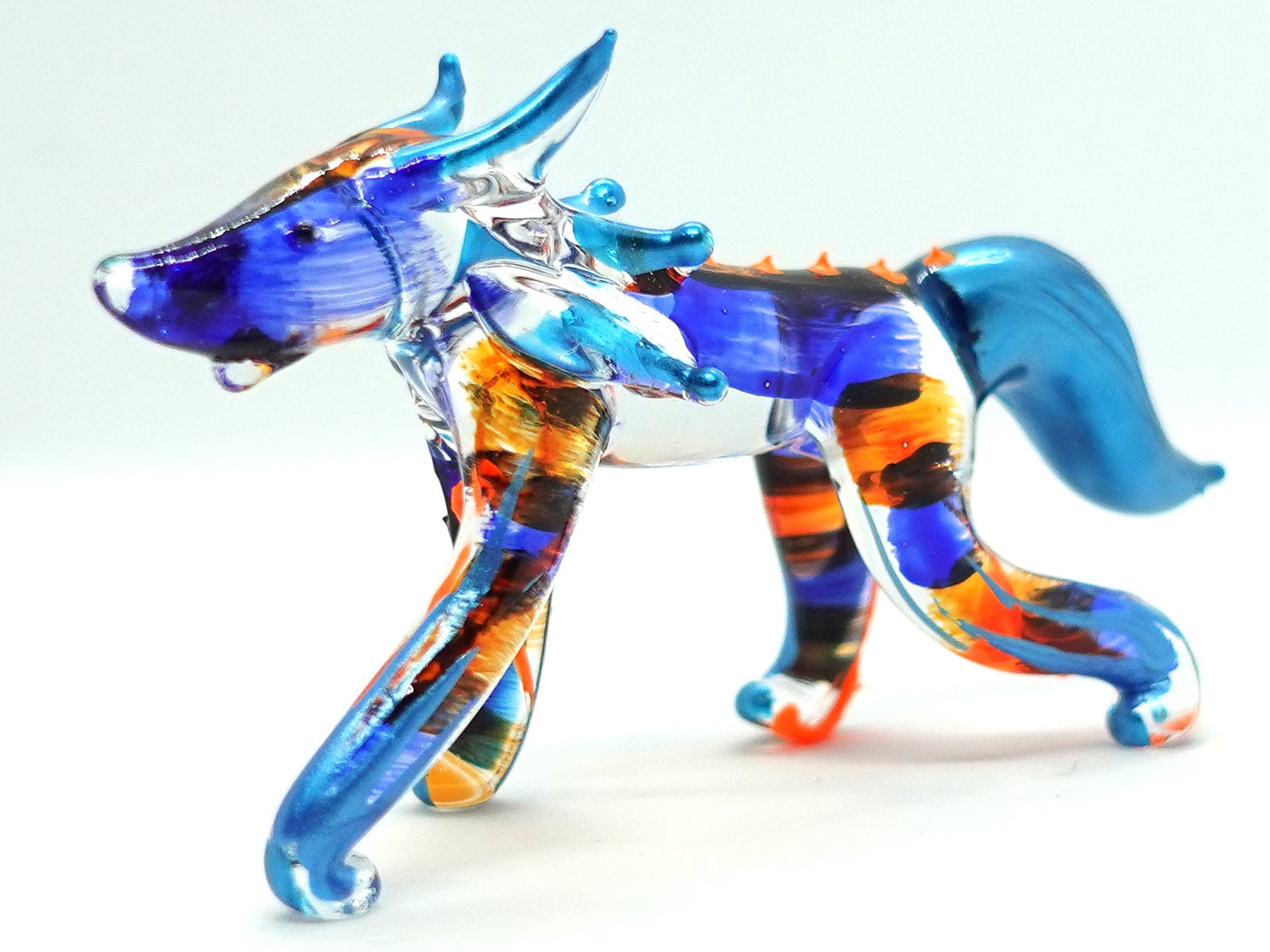 Miniature Figurines Animals Hand Blown Glass Art Collectible Gift ...
