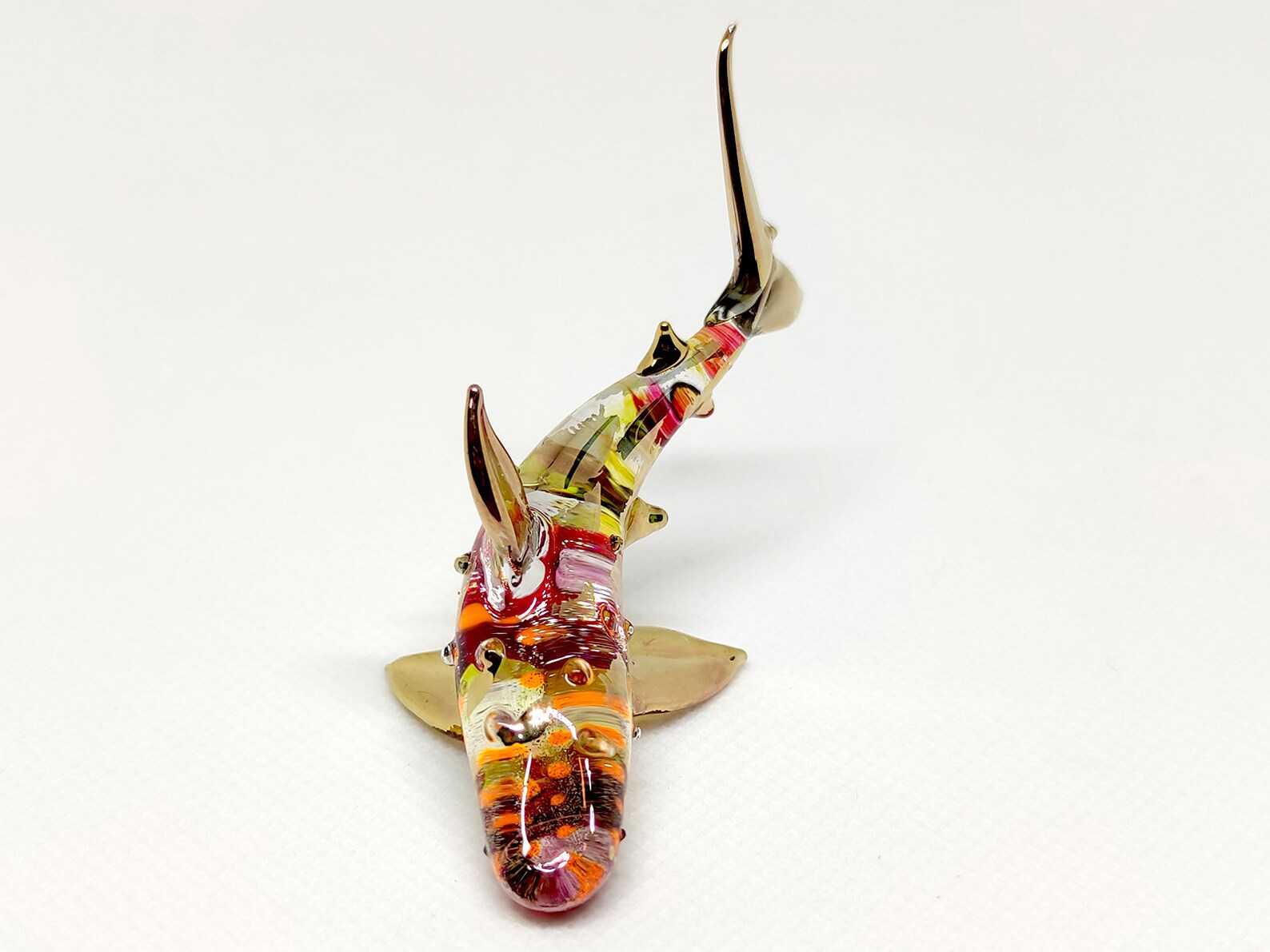 Whale-shark Miniature Figurines Sea Animals Hand Painted Hand - Etsy