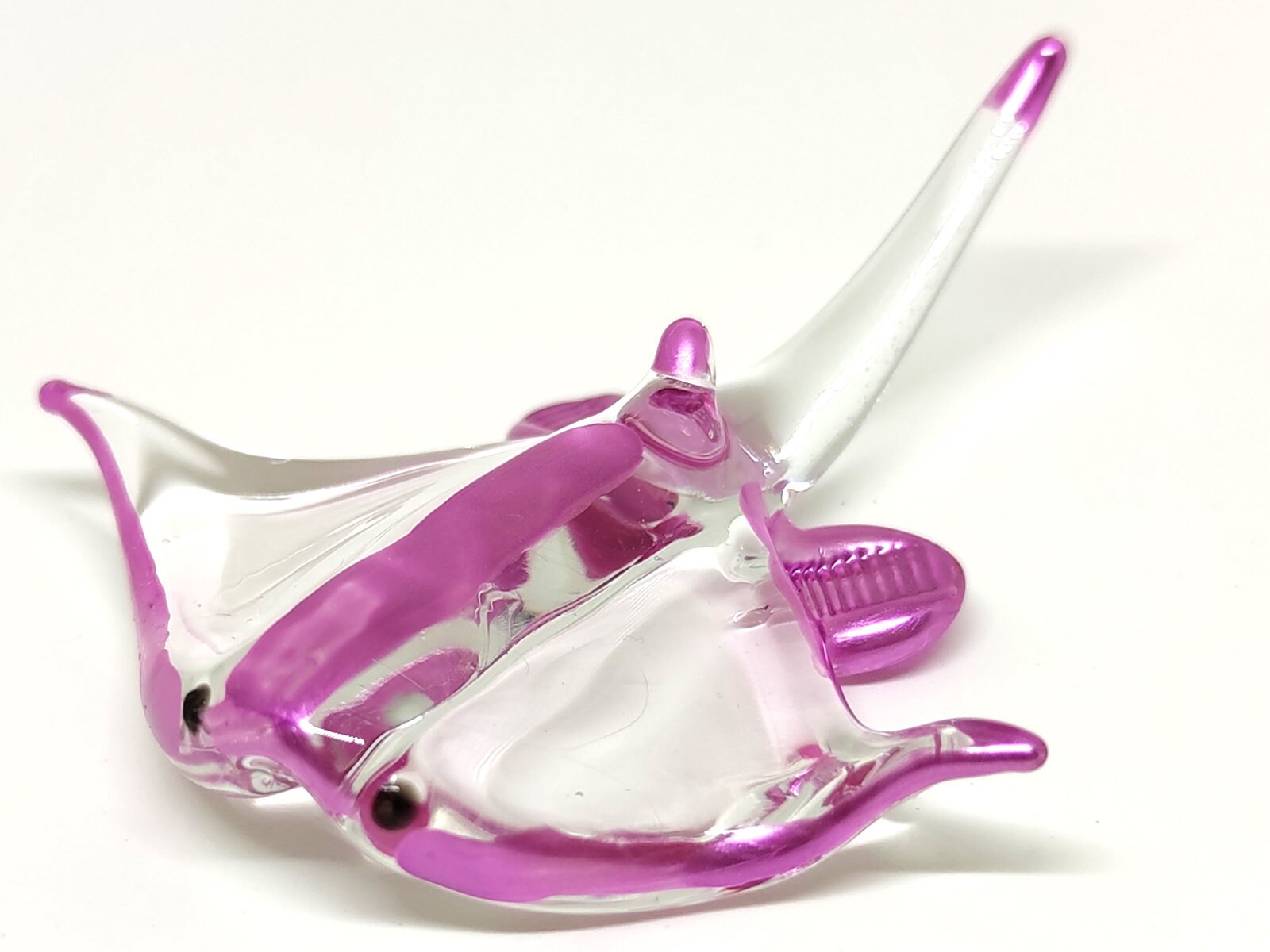 Manta Ray Miniature Figurines Animals Hand Blown Glass Art Sea - Etsy