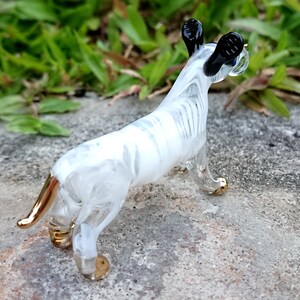 Bull Terrier Miniature Figurines Animals Murano Glass Hand Blown Glass ...