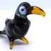 Toucan Miniature Hand Blown Glass Art Figurines Animals Collectible ...