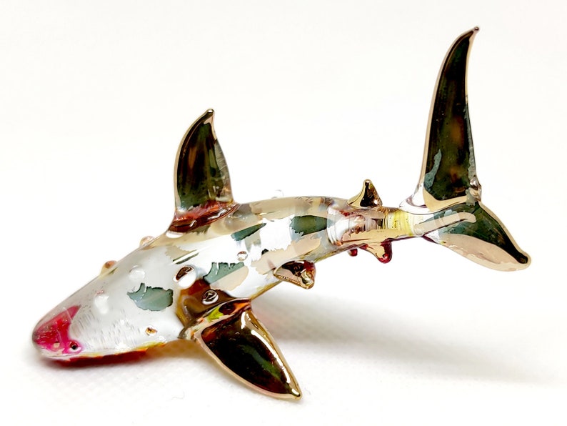 Whale-shark Miniature Figurines Sea Animals Hand Painted Hand - Etsy