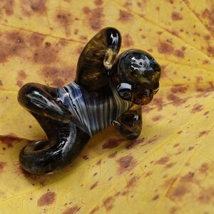 RARE Sloths Miniature Figurines Hand Blown Color Glass Art Animals ...