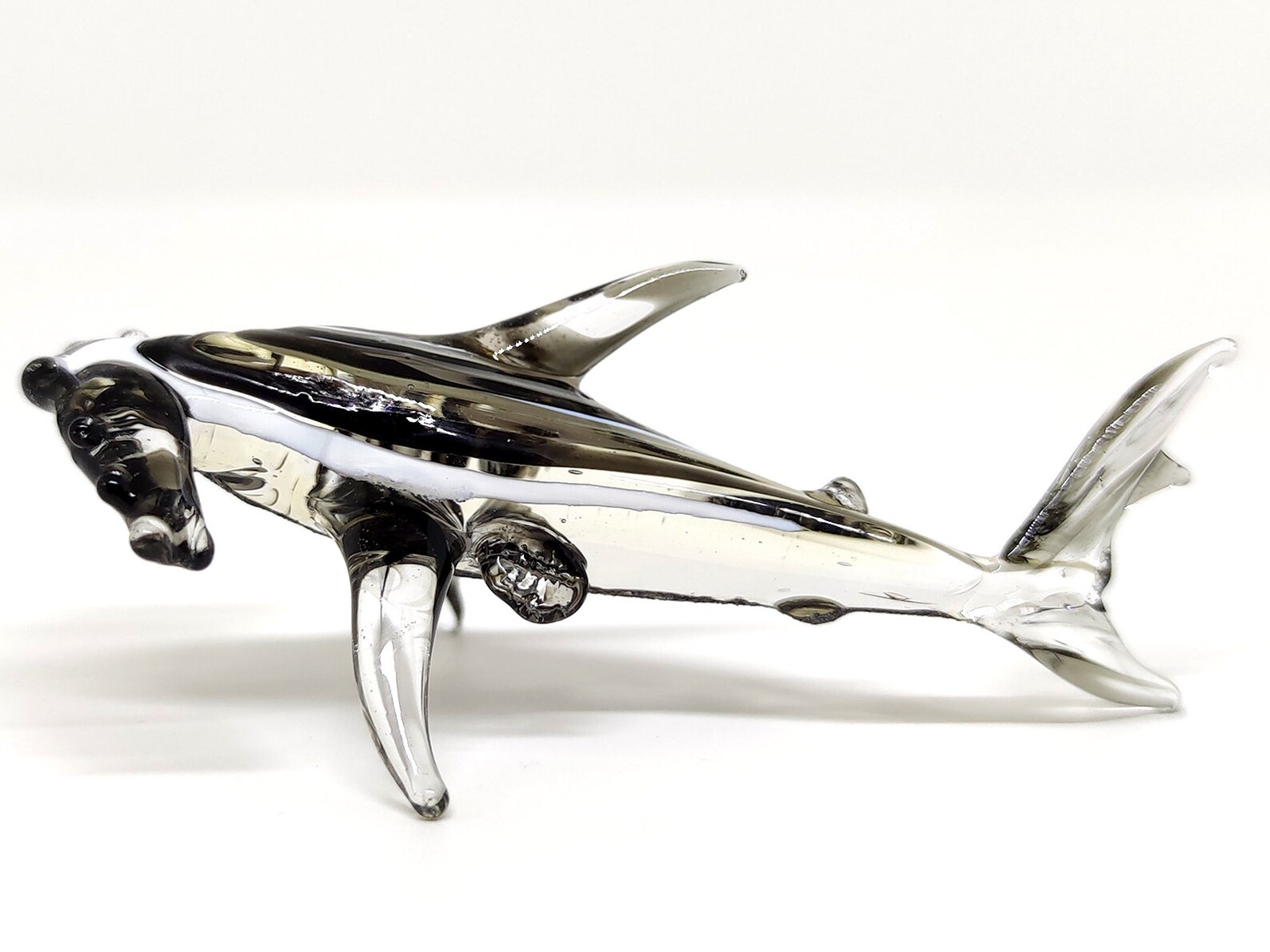 Hammer Shark Miniature Figurines Animals Hand Blown Color - Etsy