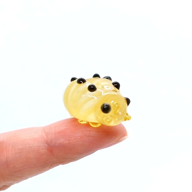 Tiny Micro Ladybug Figurines Hand Blown Glass Art Animals - Etsy