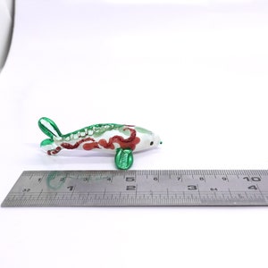 Japan Carp Koi Fish Tiny Figurines Animals Hand Blown Glass Art ...