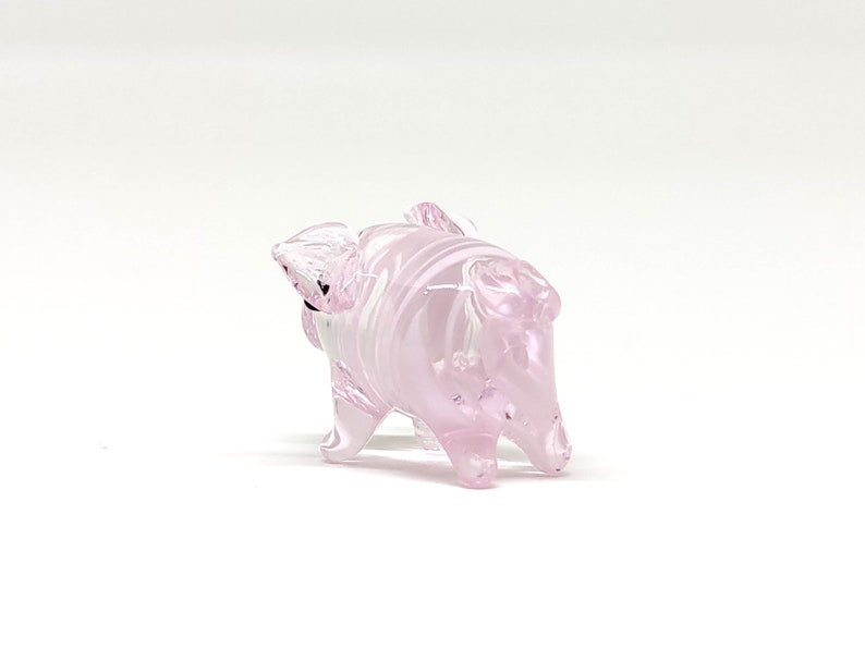 Rare Pig Micro Tiny Figurines Hand Blown Glass Art Sea Animals ...