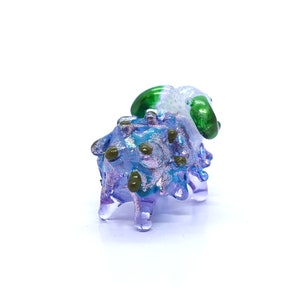Rare Sheep Micro Tiny Figurines Hand Blown Glass Art Animals ...
