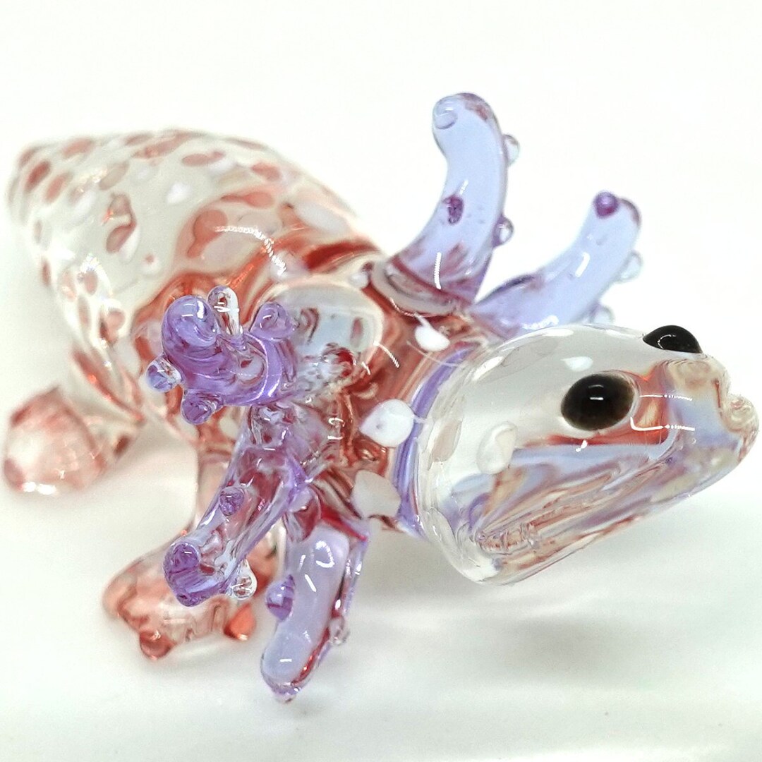 Axolotl Miniature Hand Blown Color Glass Art Figurines Animals - Etsy