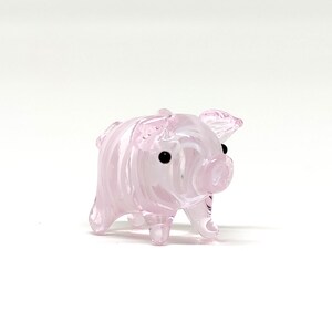 Rare Pig Micro Tiny Figurines Hand Blown Glass Art Sea Animals ...
