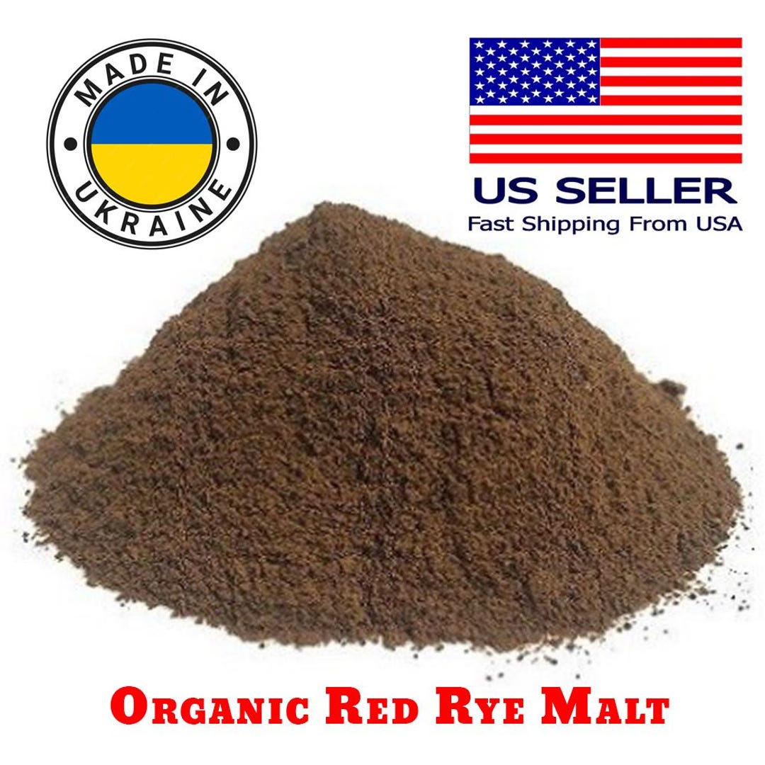 Organic Fermented Rye Malt, Red Rye Malt for Rye Bread, Kvass. Solod ...