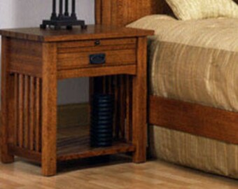 Mission nightstand | Etsy