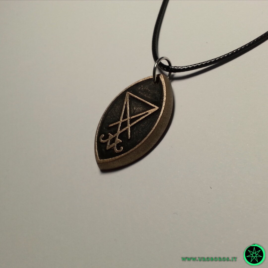 Seal of Lucifer - Bronze Pendant - Etsy
