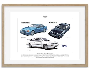 Ford Cosworth Poster - Etsy UK