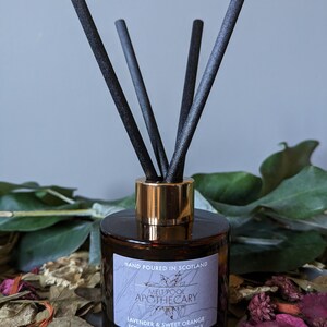 Lavender & Sweet Orange - Reed Diffuser - Etsy