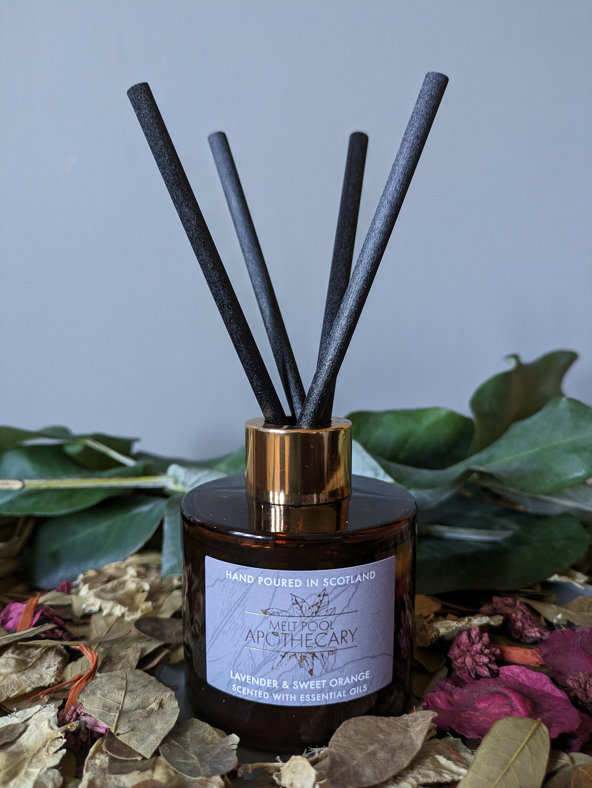 Lavender & Sweet Orange - Reed Diffuser - Etsy